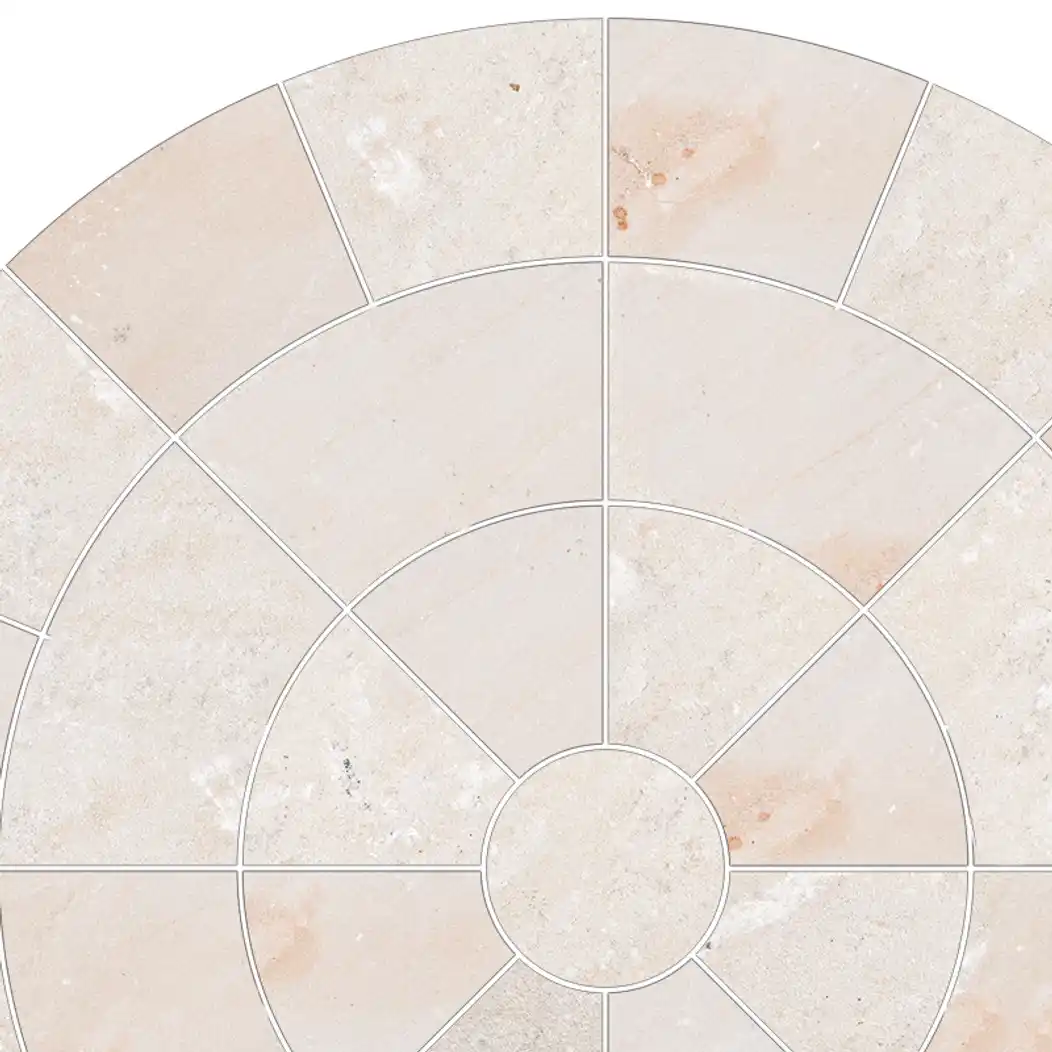 Mint Sandstone Circle | Paving Circle