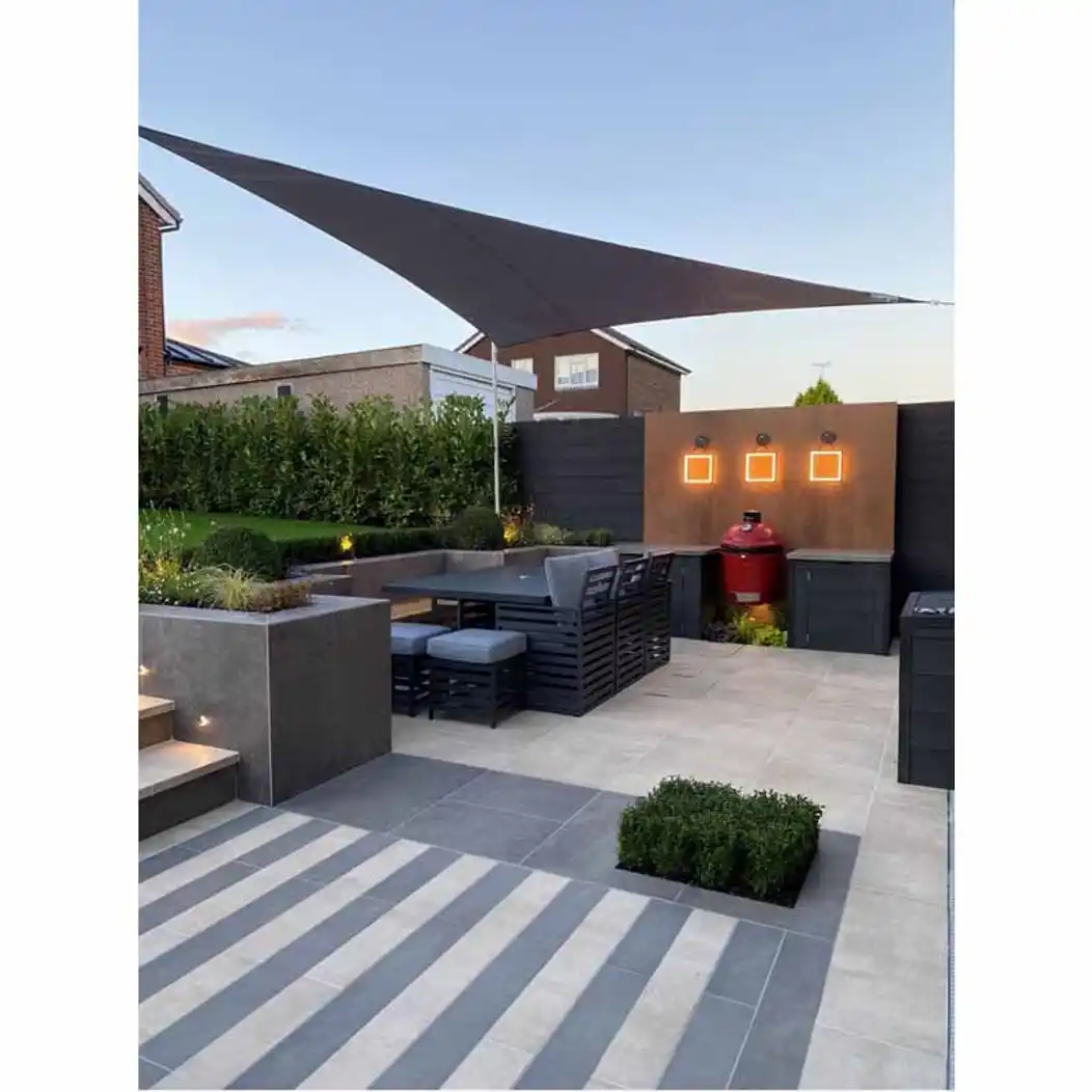 Cream Porcelain Planks Patio Tiles