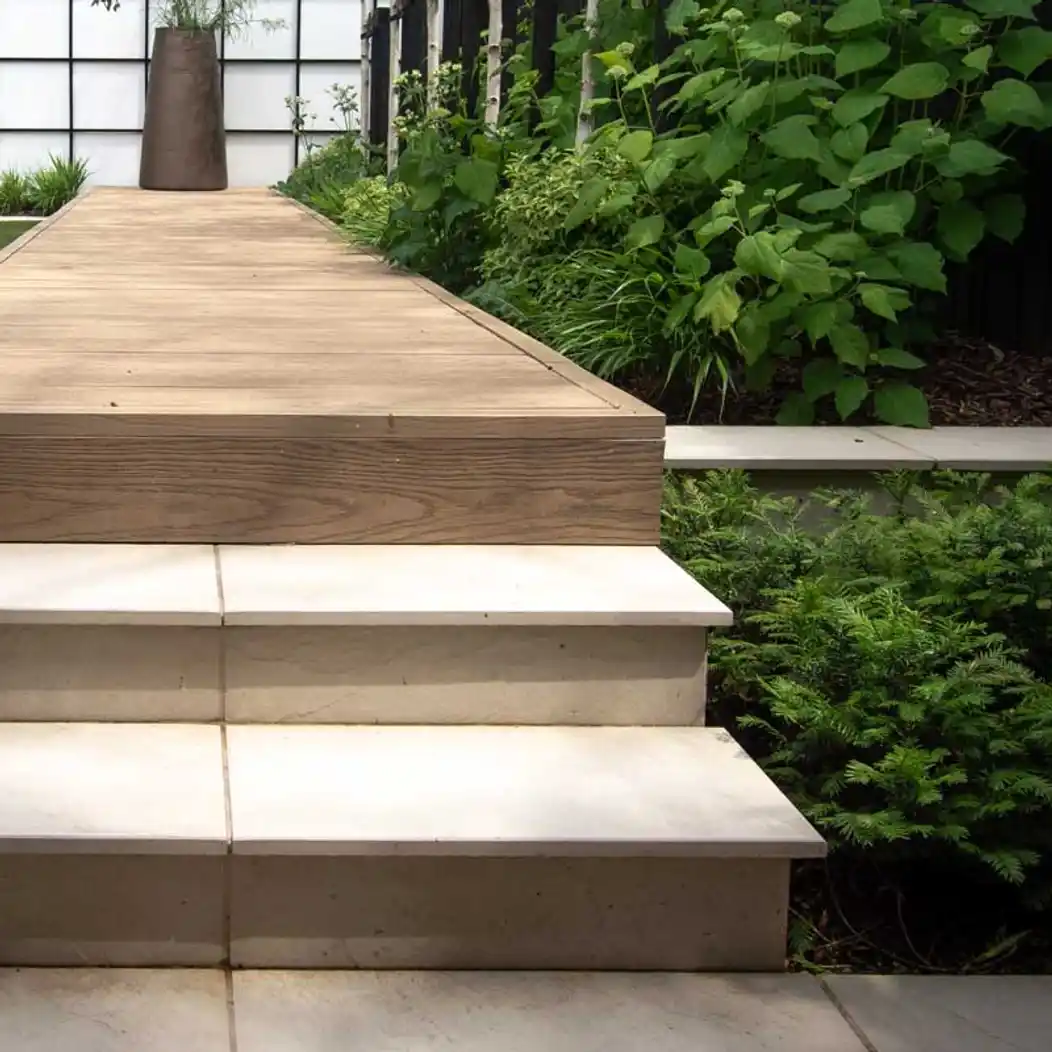 Slab Khaki Porcelain | Wall Coping Stones