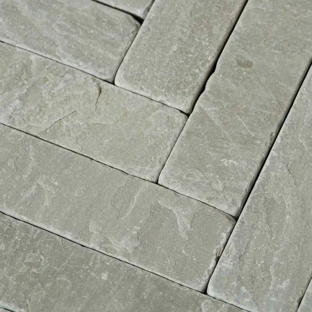 Tumbled Kandla Grey Stone Pavers | Patio Bricks
