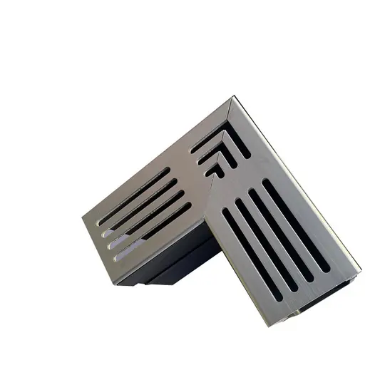 Aluminium Channel Drain Corner Unit
