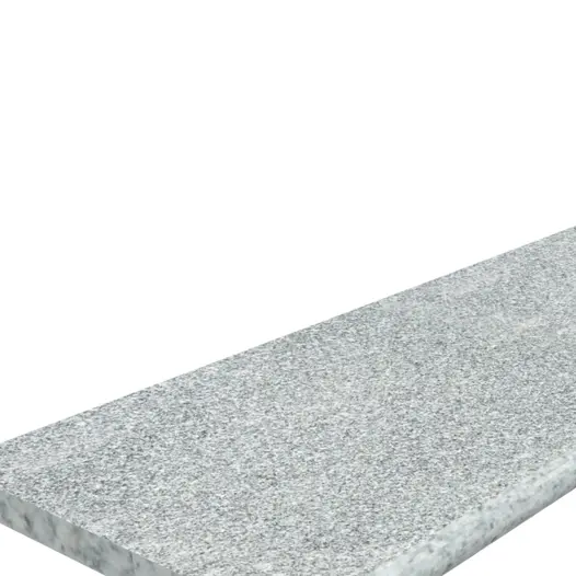 Silver Grey Granite | Bullnose Step