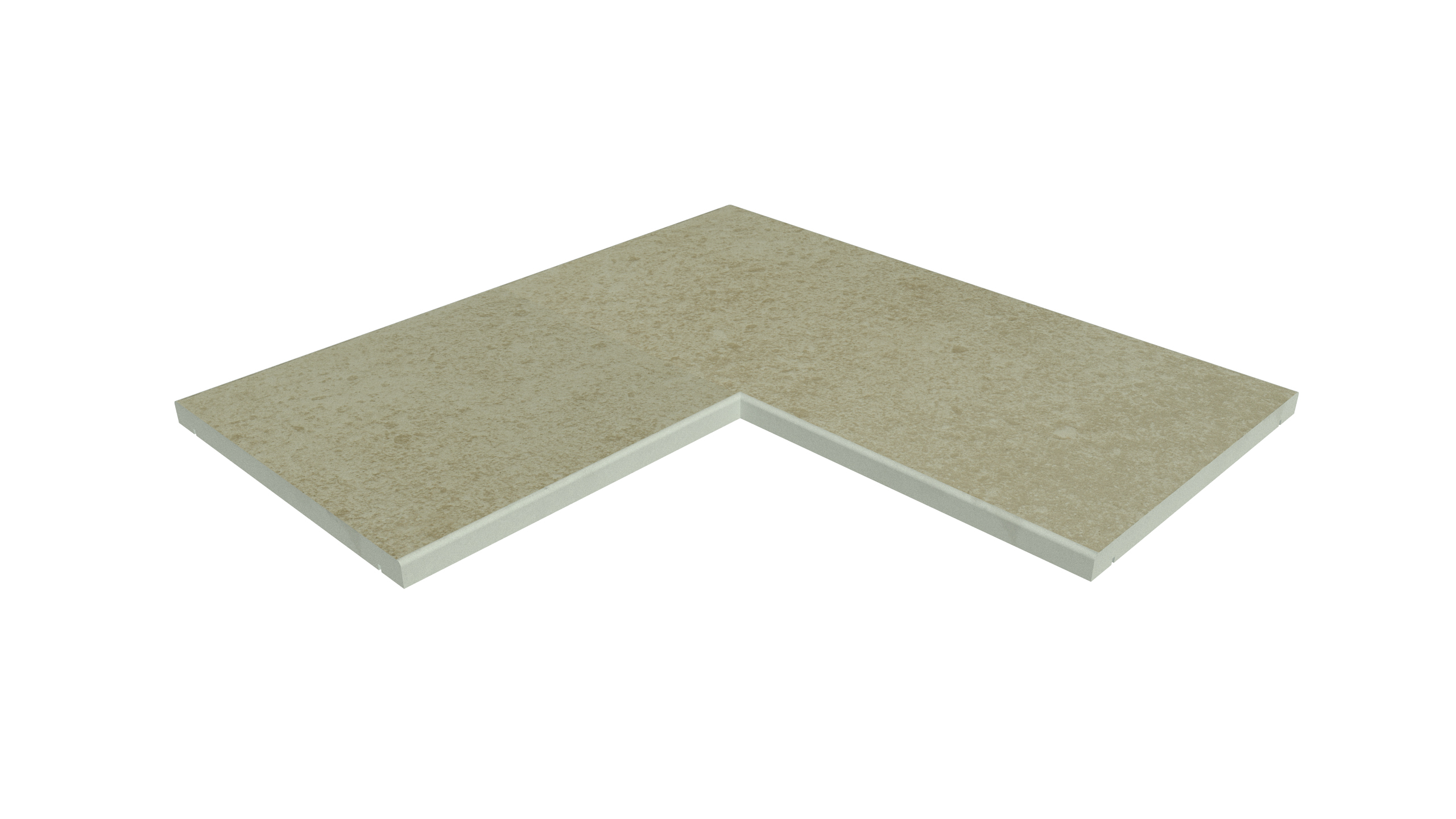 Cream Porcelain | Wall Coping