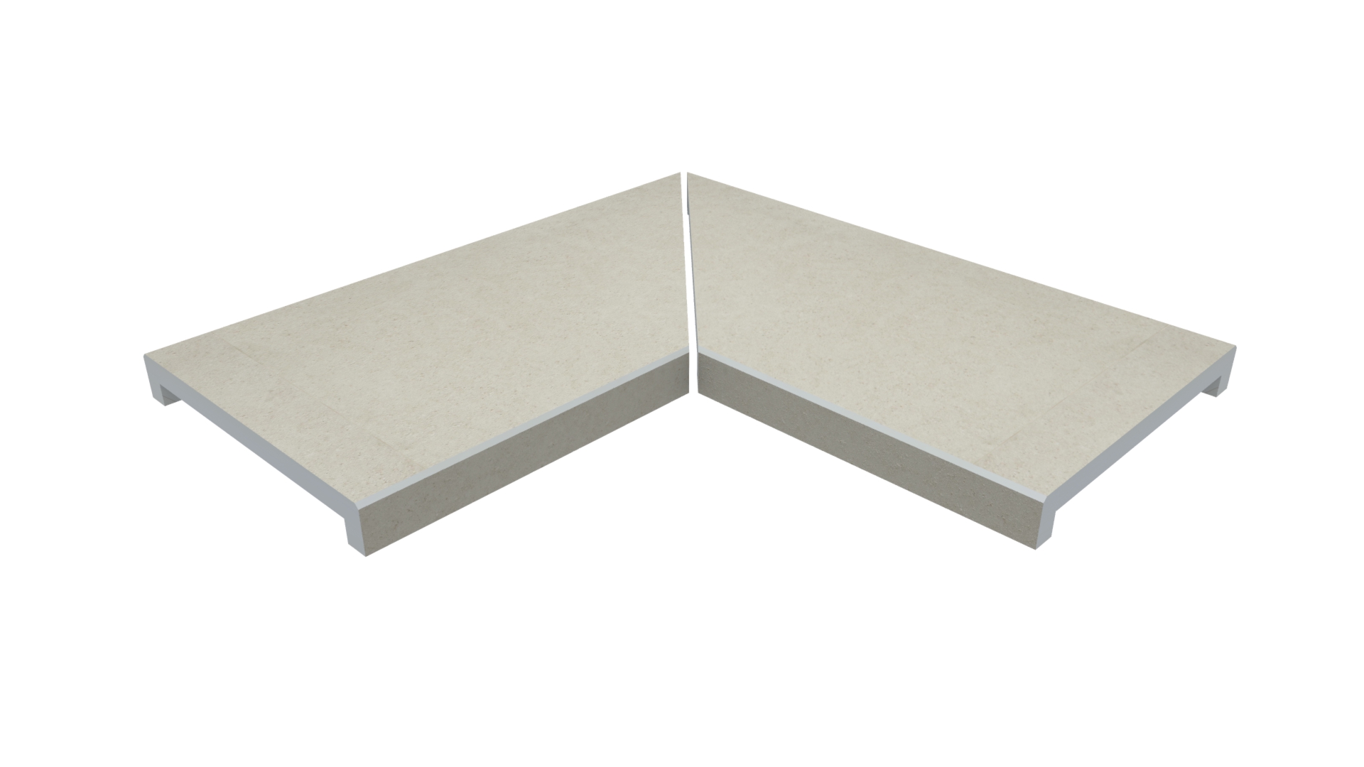 Florence White Porcelain | Wall Coping Stones