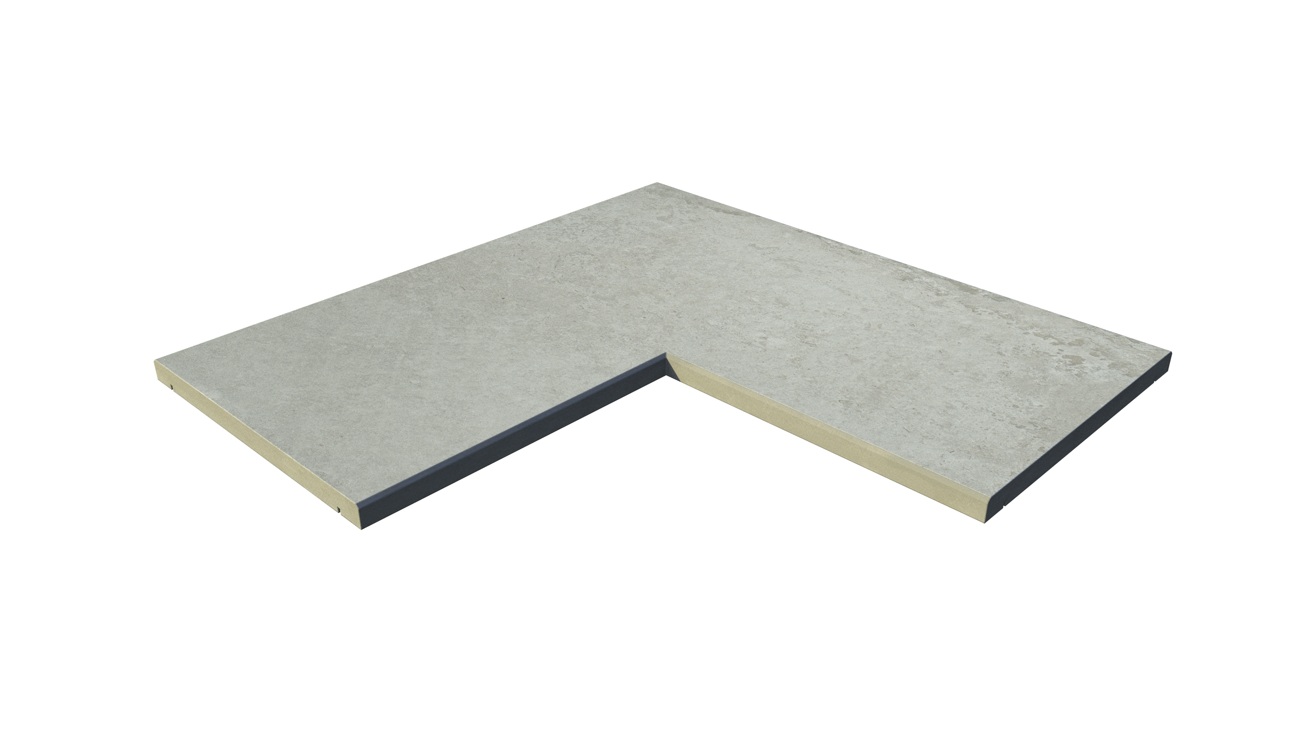 Frosty Grey Porcelain | Pool Coping