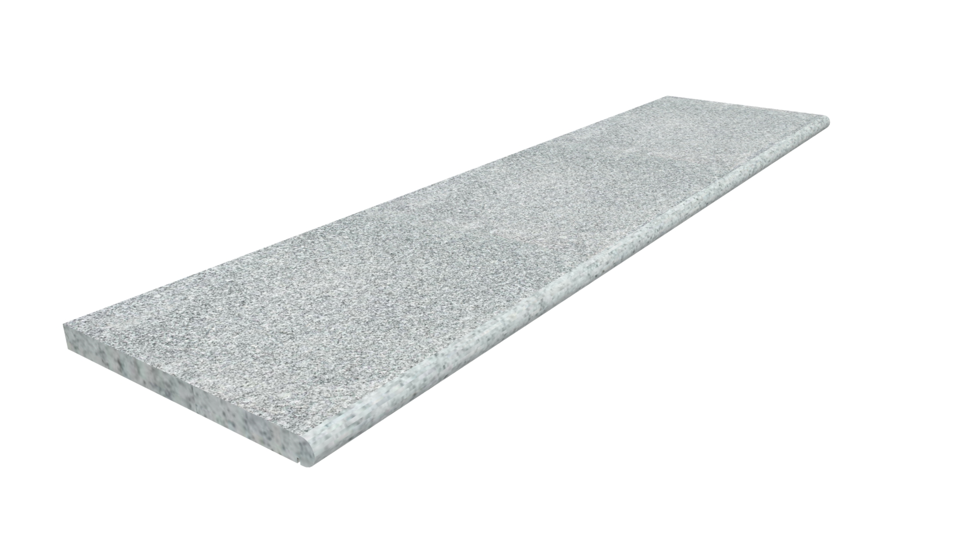 Silver Grey Granite | Bullnose Step