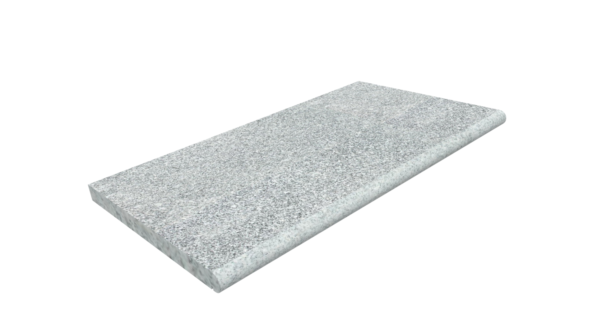 Silver Grey Granite | Bullnose Step