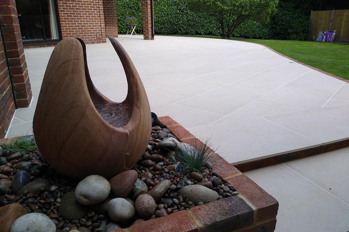 Florence Beige Porcelain Paving Slabs